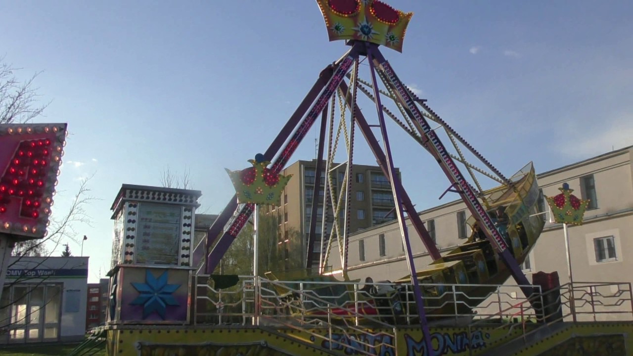 Ostravská pouť 2017 - ATRAKCE HOUPACÍ LOĎ / ATTRACTION ROCKING BOAT OFF ...