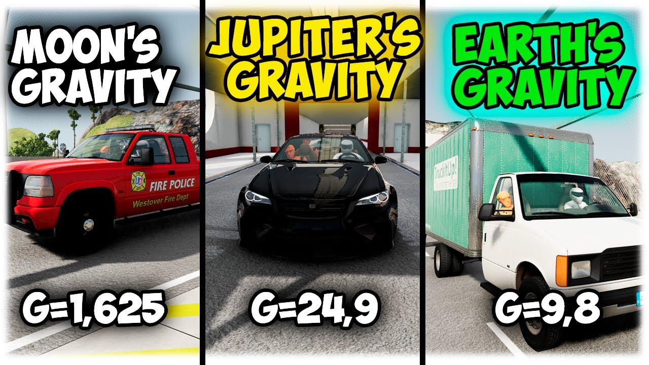 Mega Ramp Gravity Challenge: Cars vs. Gravity in BeamNG.drive!🚗 #car # ...