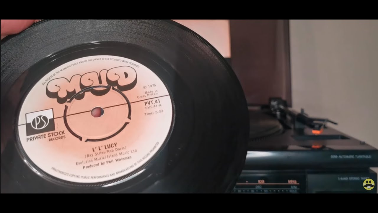 L' L' Lucy ~ MUD ~ 1975 Private Stock 45rpm Vinyl 7" Single ~ 80s PYE ...