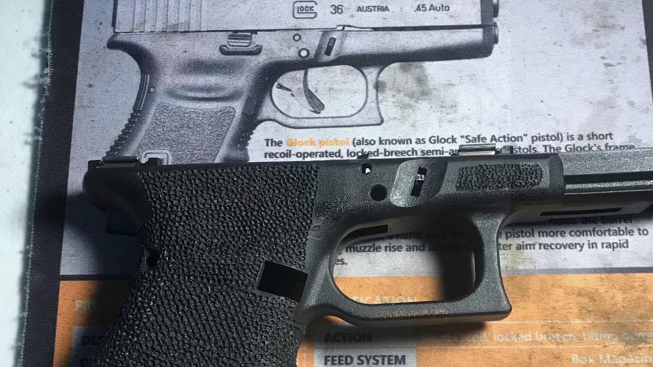 Glock 19 Double undercut my first time april 10, 2020 - YouTube