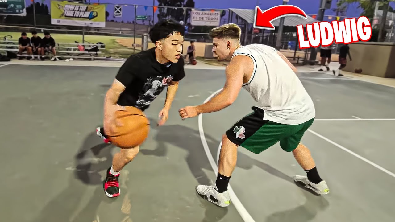 JasonTheWeen VS Ludwig 1V1 Basketball... - YouTube