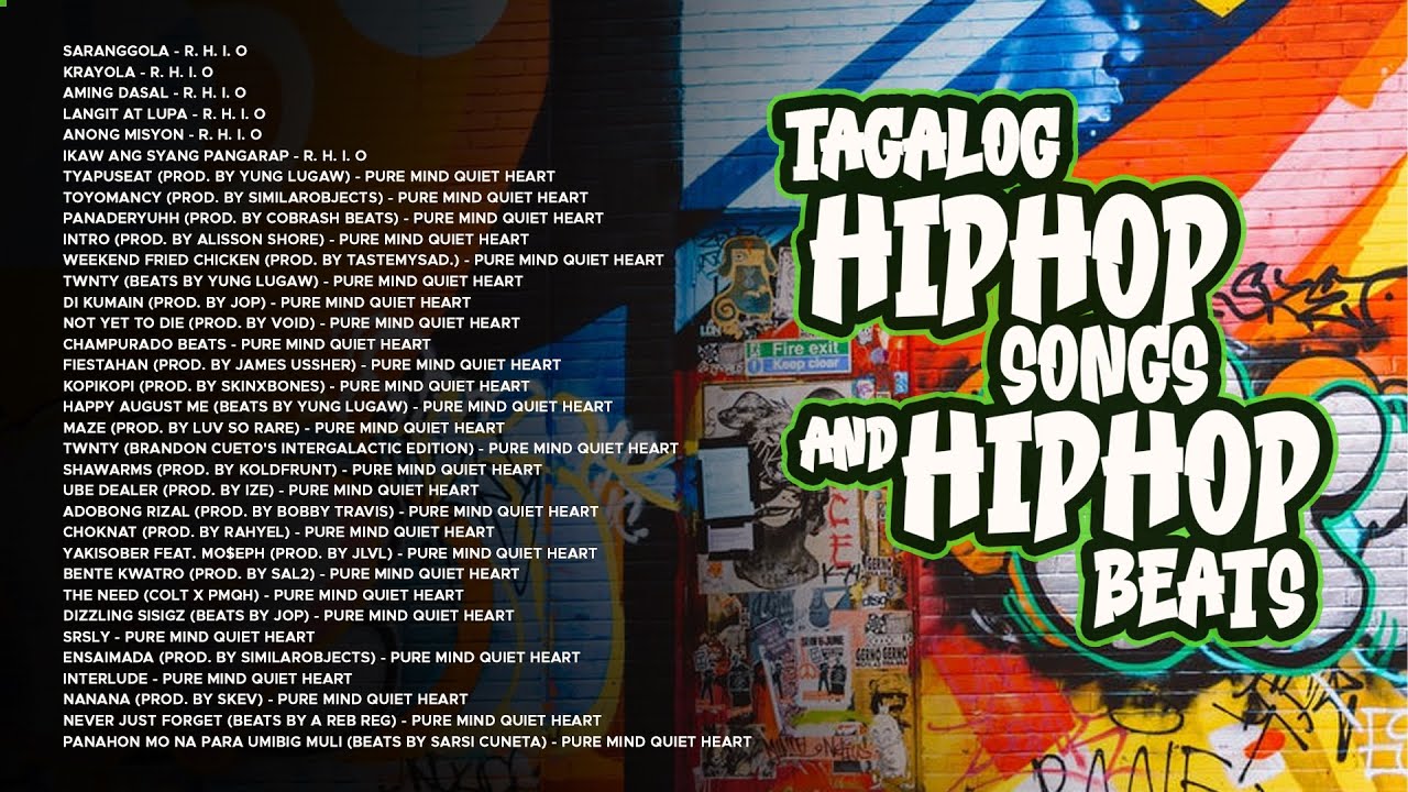 (Long Listening) Tagalog Hip Hop Songs and Hip Hop Beats - YouTube