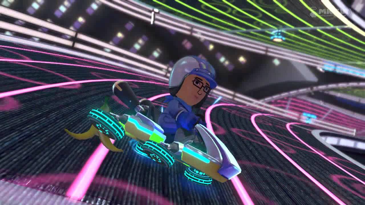 Wii U - Mario Kart 8 - Electrodrome - YouTube