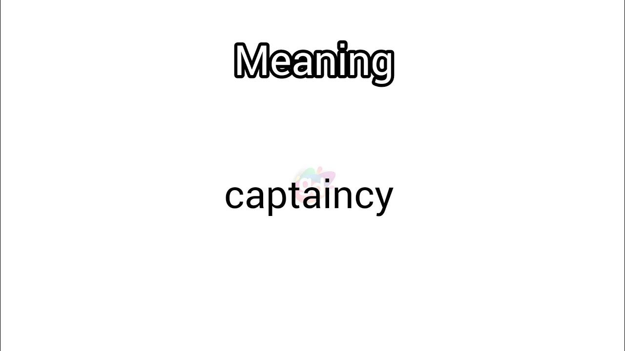 #captaincy meaning in English & Telugu || Googul Dictionary #dictionary ...