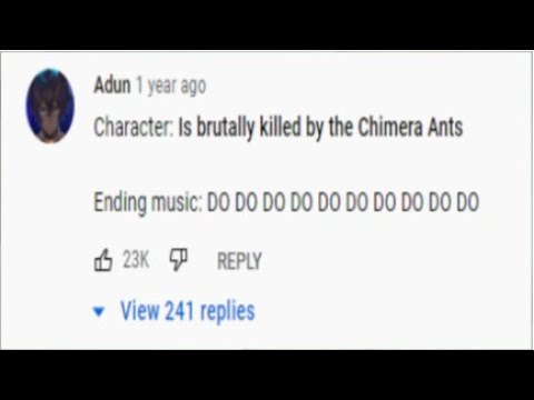 How it feels to watch the Chimera Ant ark - YouTube