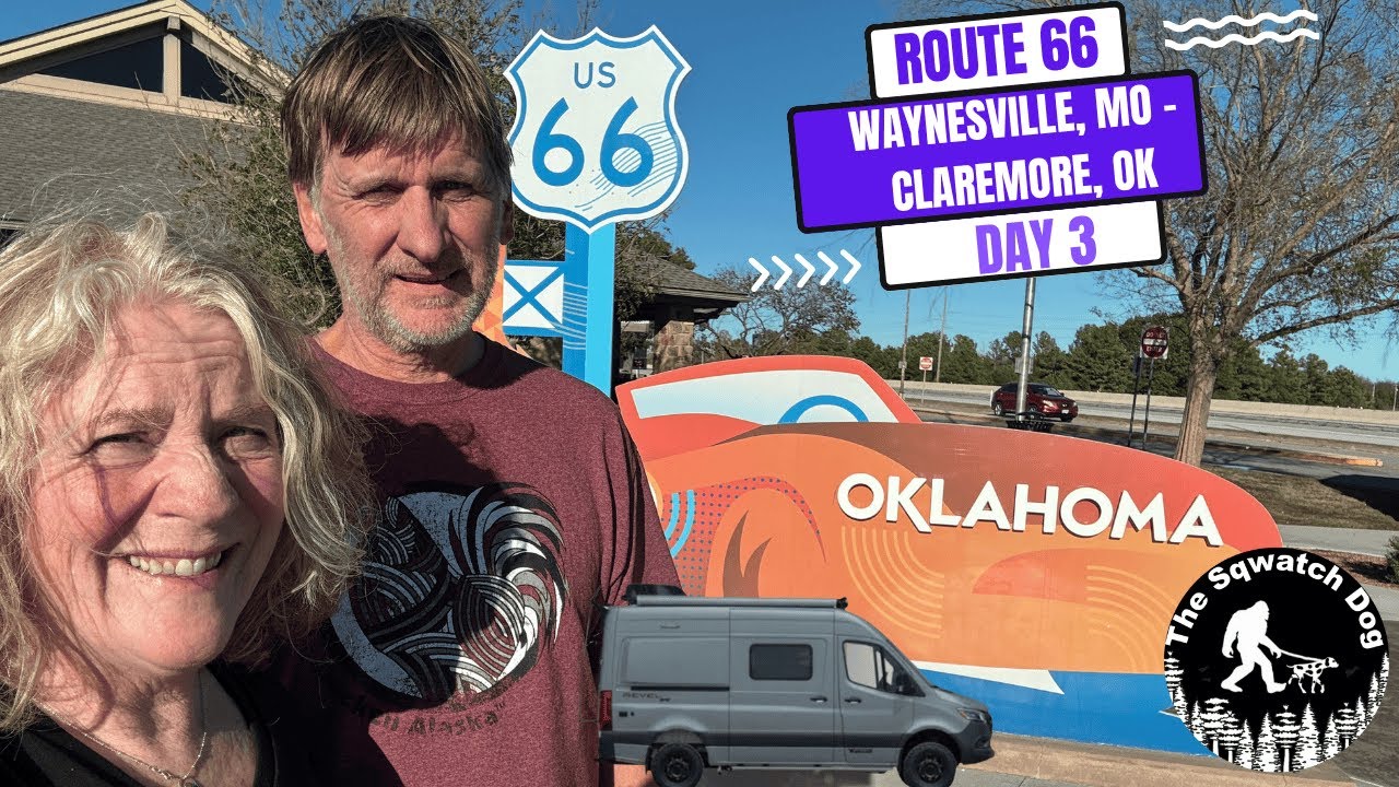 Route 66 from Waynesville, MO to Claremore, OK! - YouTube