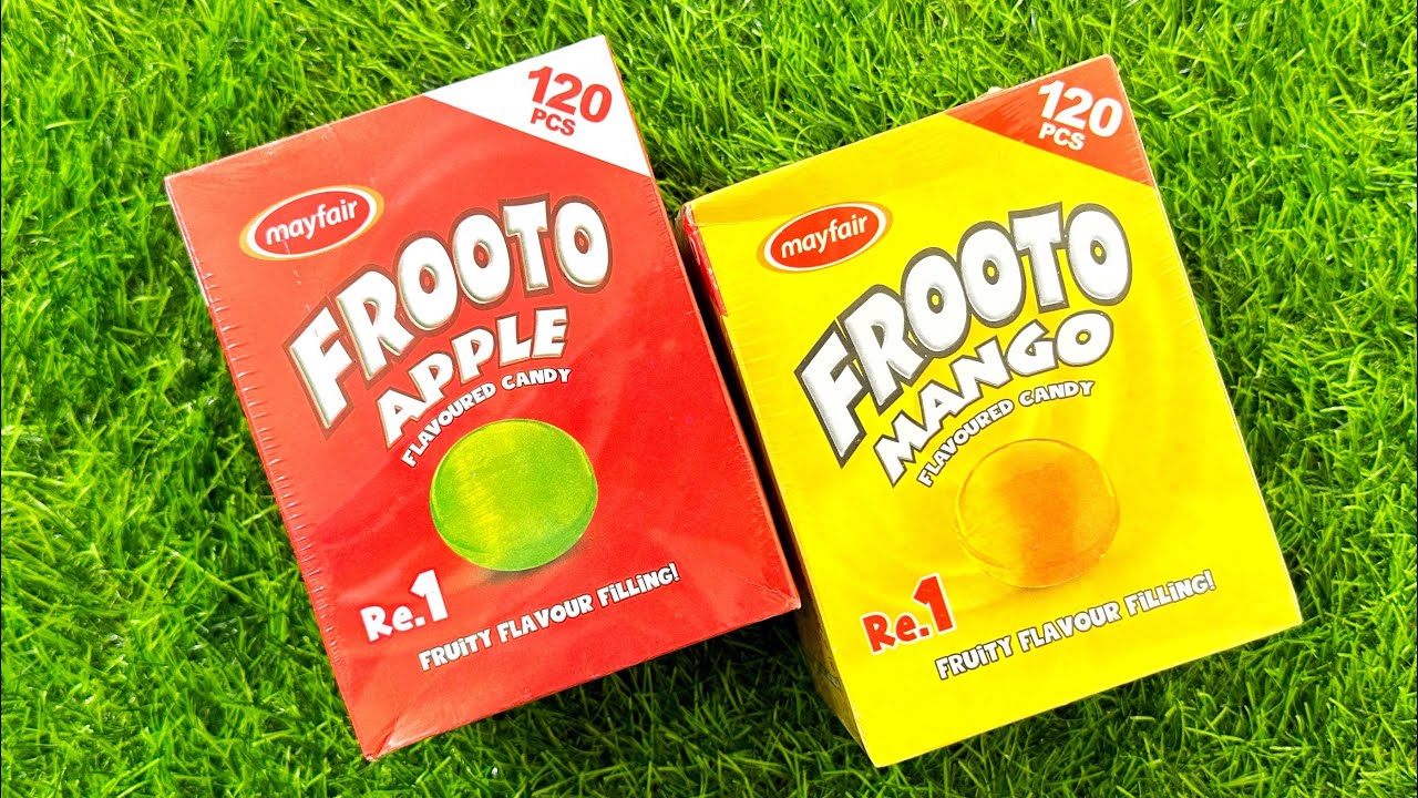 FROOTO apple VS FROOTO mango | ASMR - YouTube