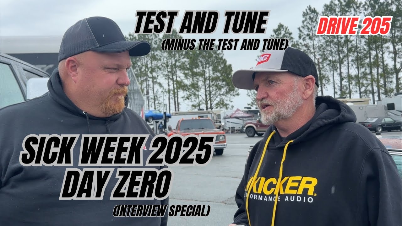 Sick Week 2025 -Day Zero- Test and Tune (Minus the Test and Tune) - YouTube