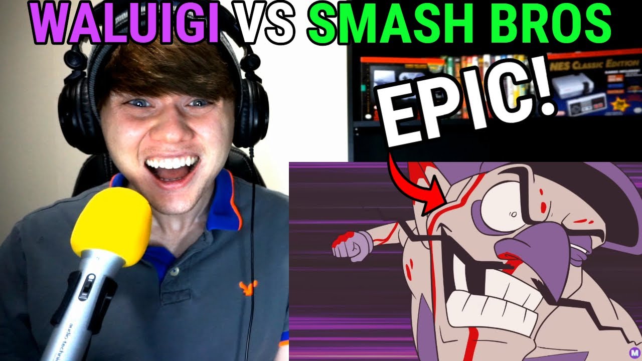 🎵Waluigi vs Smash Bros BATTLE RAP Part 3 🎵 @mashed REACTION! - YouTube