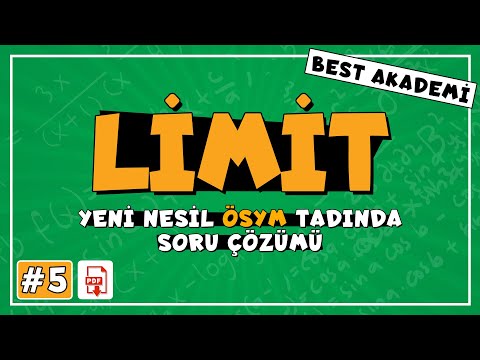 Limit | ÖSYM Tarzında | Soru Çözümü | AYT 2021 |  #ayt #limit #matematik #yeninesil #ösym