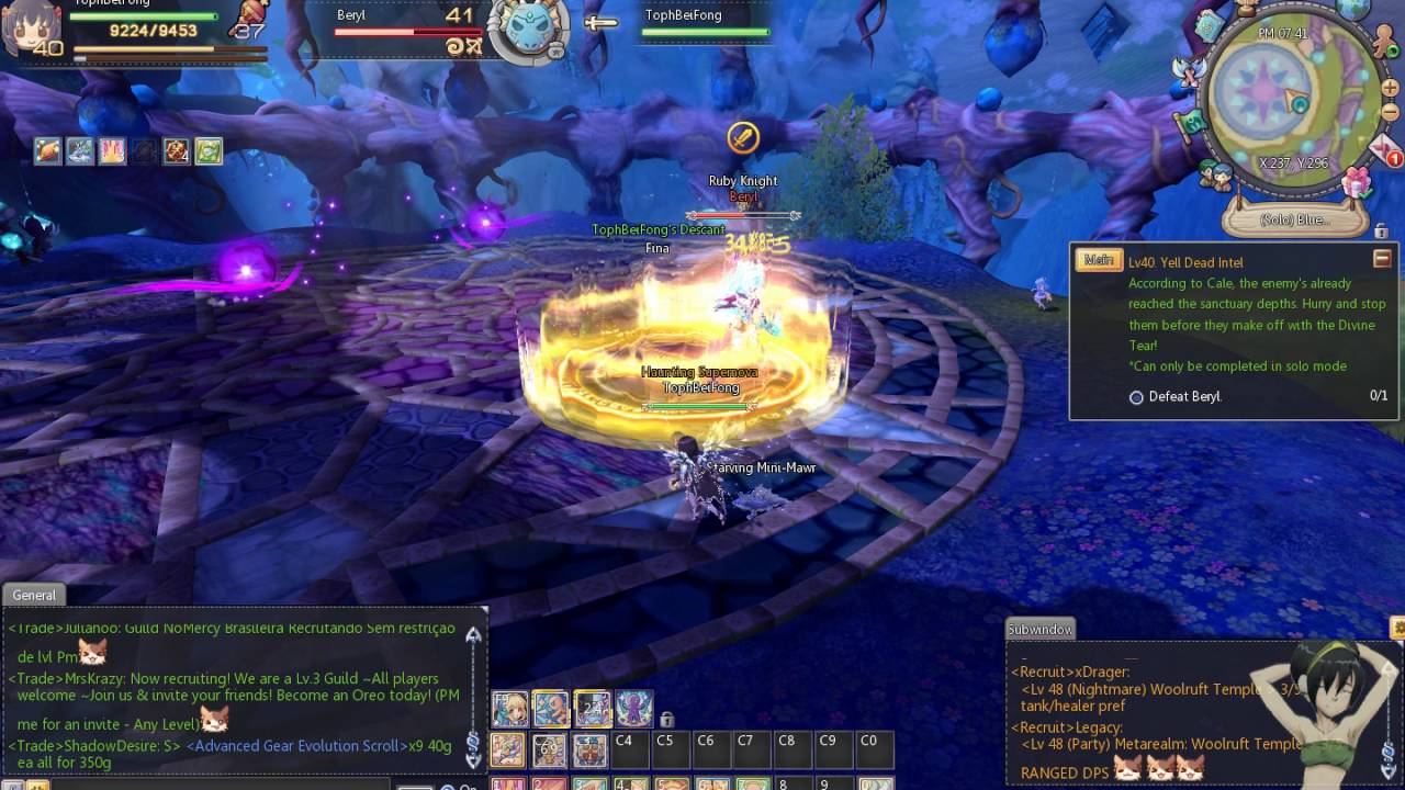 Twin Saga - Boss Beryl Dungeon - YouTube