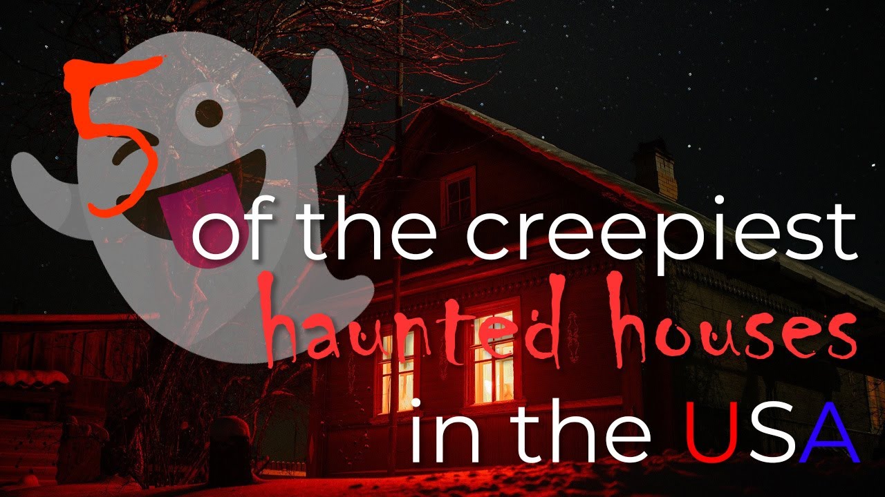 5 of the creepiest haunted houses in the USA - YouTube
