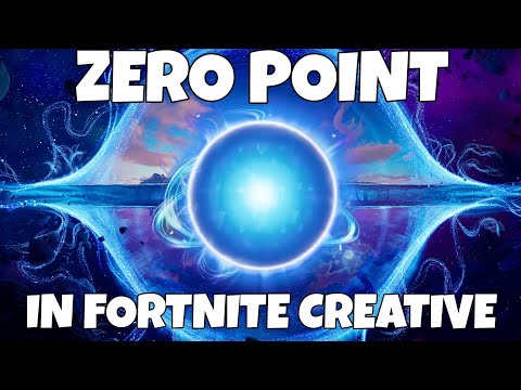 How to make the zero point in fortnite creative - YouTube