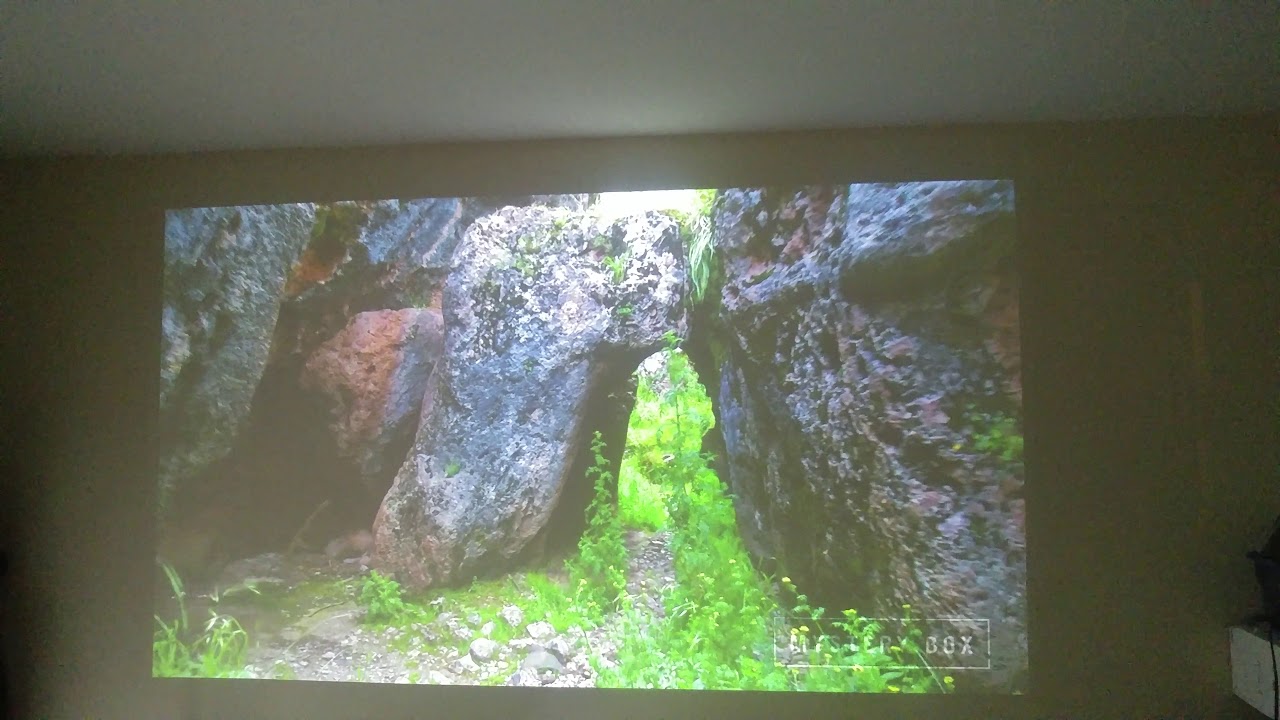 Nec dlp projector model m323w demo - YouTube