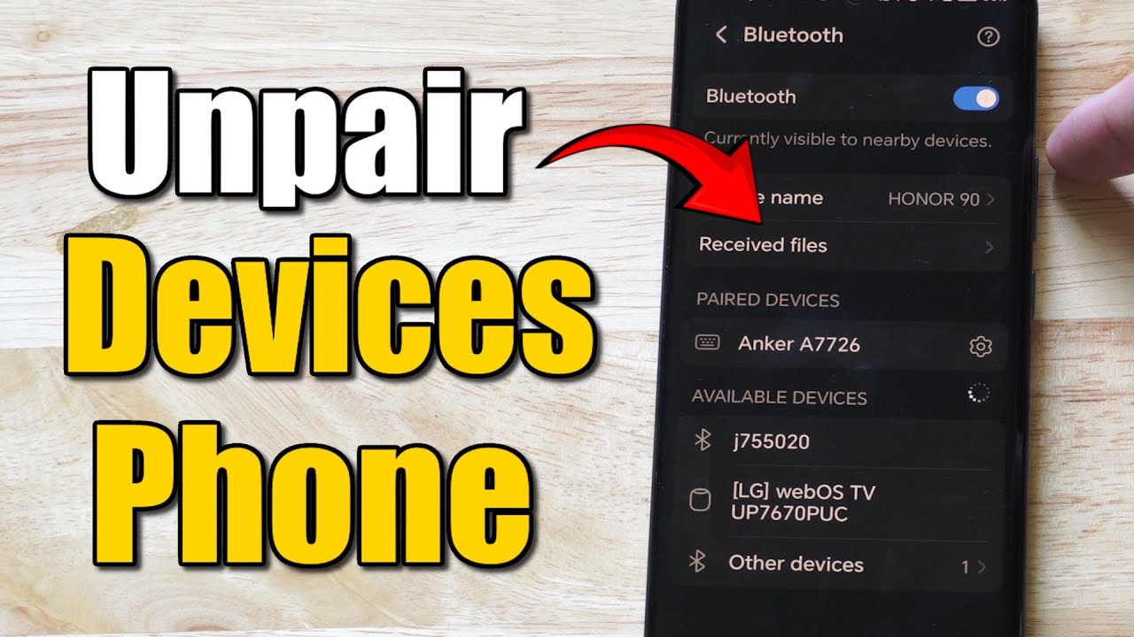 How to Unpair Bluetooth Devices from Android Phone (Headsets, Speakers ...