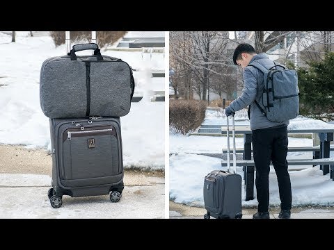 My Work Travel Bag Setup - Simple and Minimal Two Bag Carry On