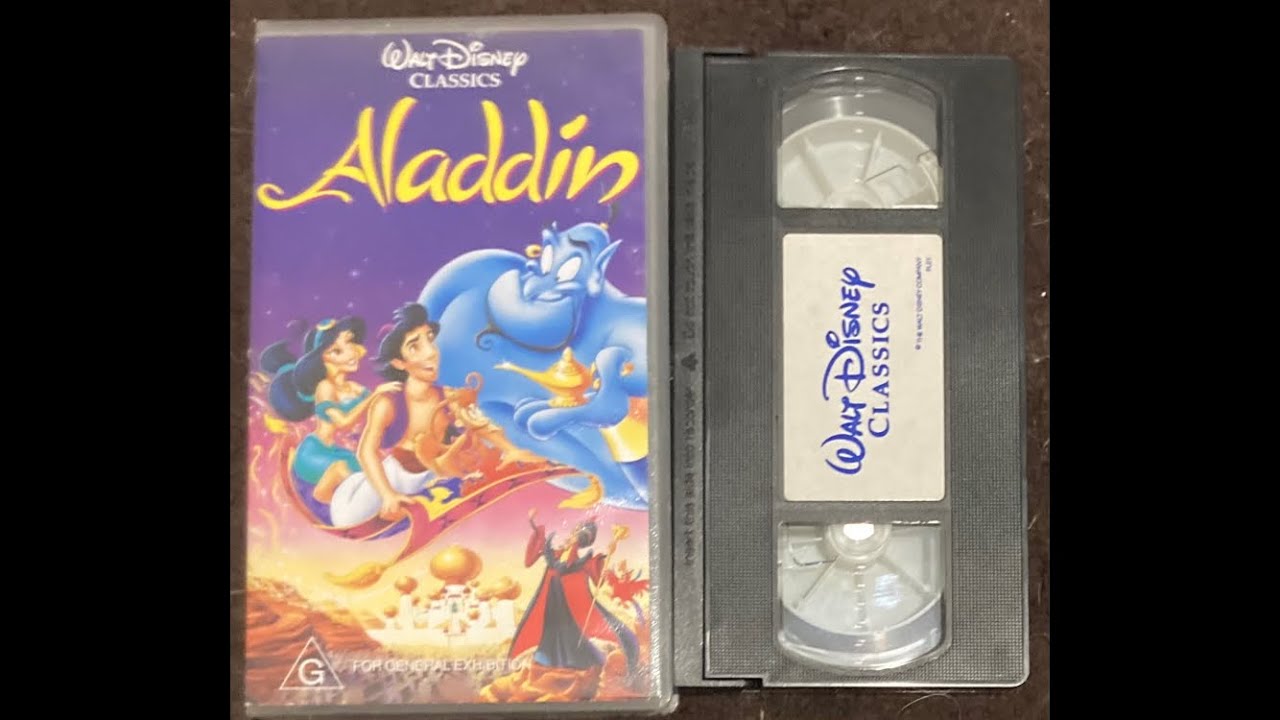 Opening/Closing to Aladdin 1994 VHS - YouTube