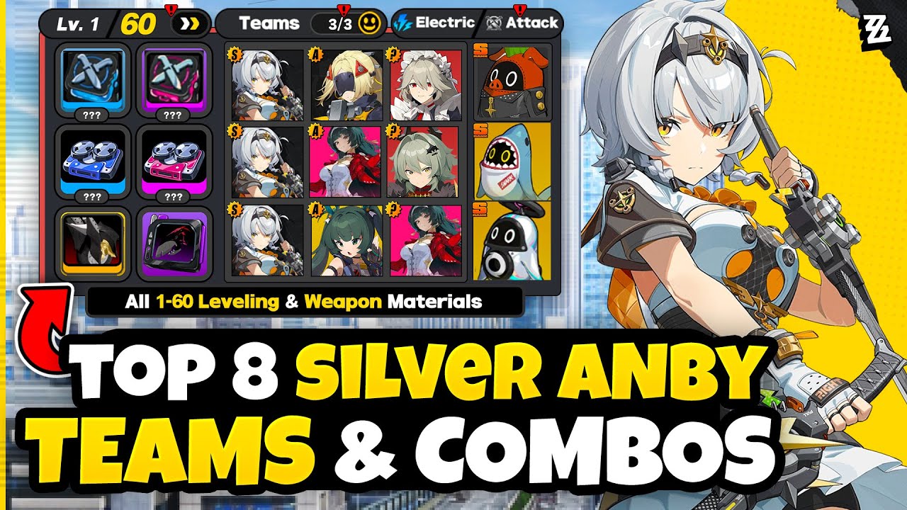 COMPLETE Silver Solider Anby Preparation Guide! 1-60 Materials & TOP 8 ...