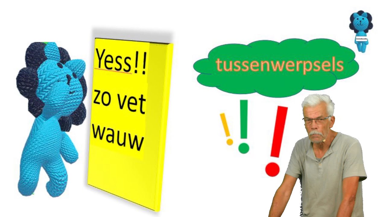 A2/B1 hoe belangrijk zijn tussenwerpsels? - YouTube