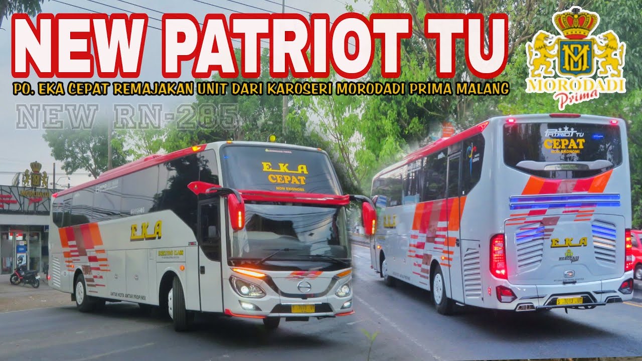 RILIS BODY GAPURO‼️PO. EKA KELUARKAN NEW PATRIOT TU KAROSERI MORODADI PRIMA MALANG NEW HINO RN ...