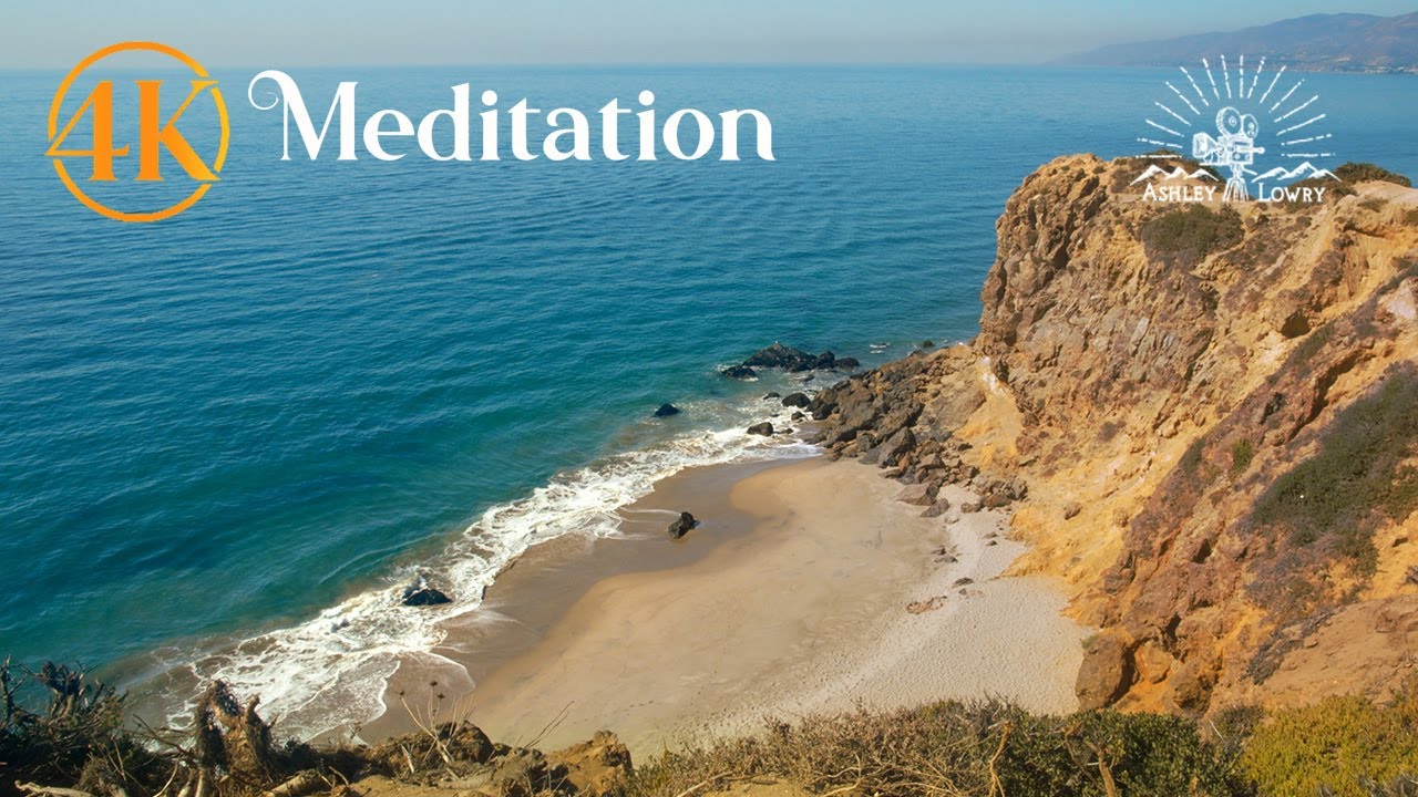 Relaxing Ocean Views: Malibu's Majestic Cliffs 13 Minutes 4k In Real ...