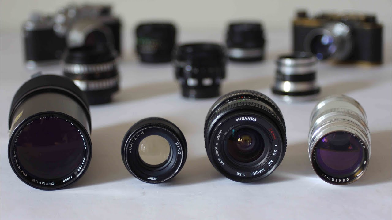 A Vintage Prime Lens Kit For Under Fifty Pounds! - YouTube