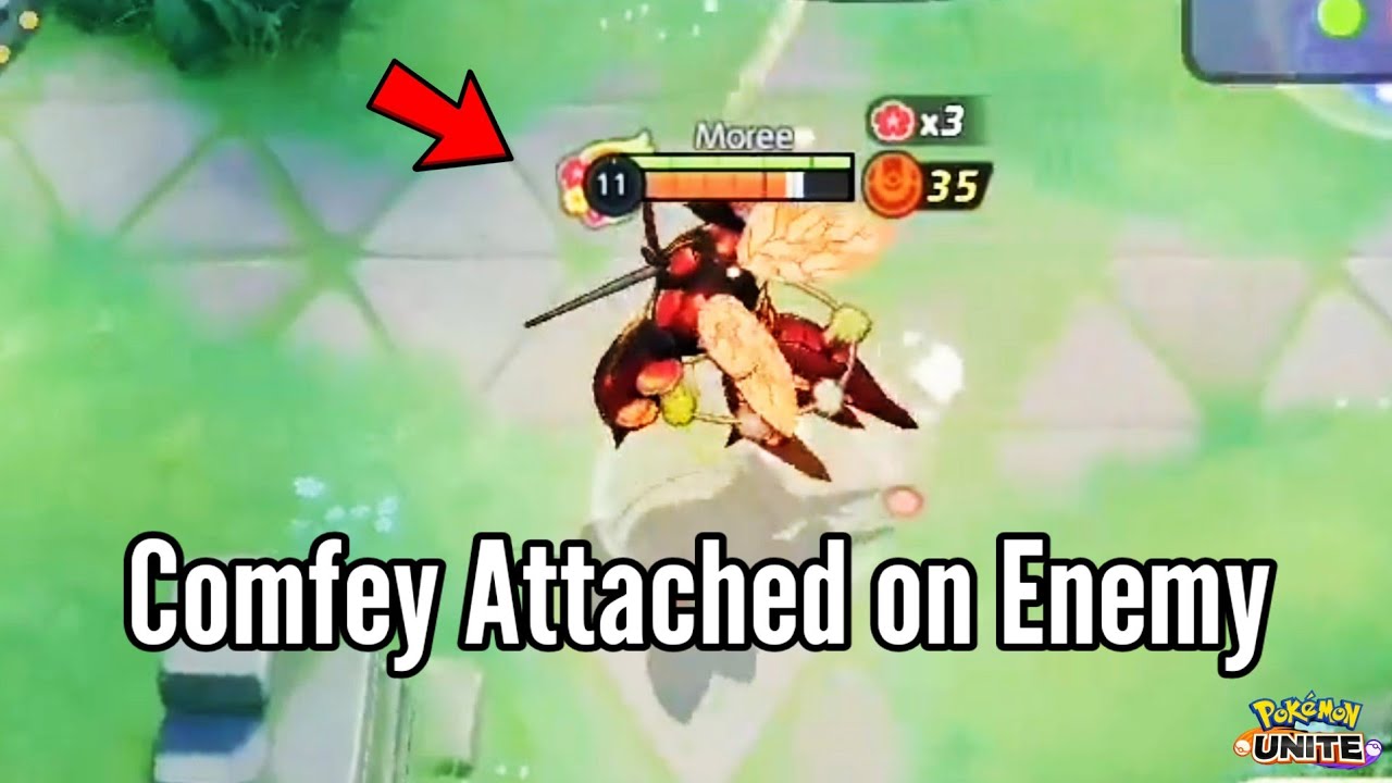 Comfey Broken Glitch | Pokemon UNITE - YouTube