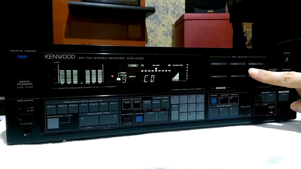 Kenwood KVR -A70R - YouTube