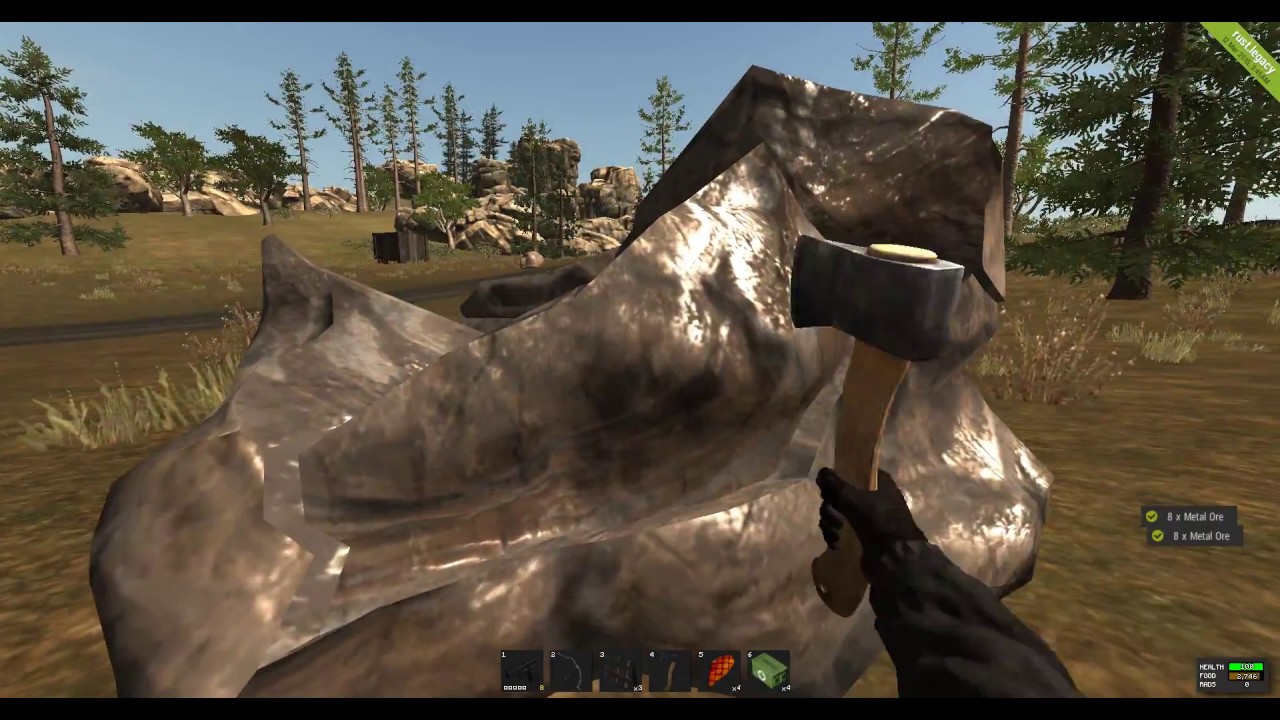 Rust legacy Обычный пробег по карте) - YouTube