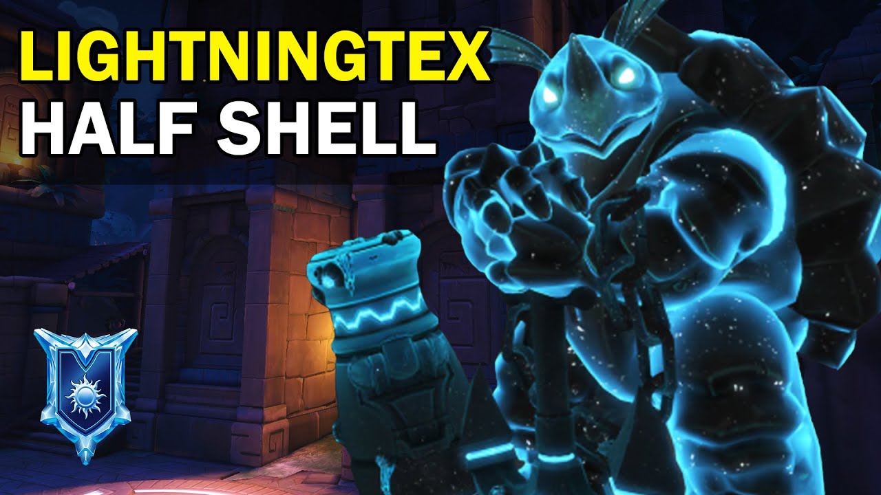 Lightningtex Makoa Paladins Competitive (Diamond) HALF SHELL - YouTube