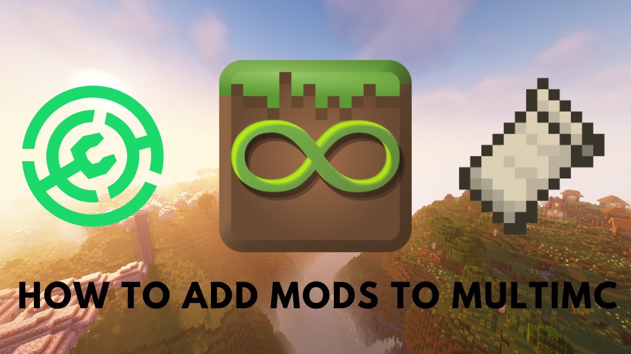 How to install fabric mods into your game through MultiMC - YouTube