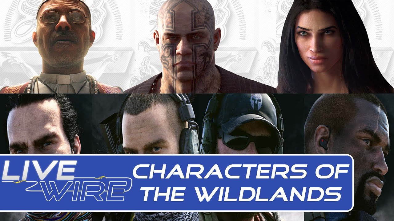 Ghost Recon Wildlands CHARACTERS - Cartel & Ghosts. Character Gameplay ...