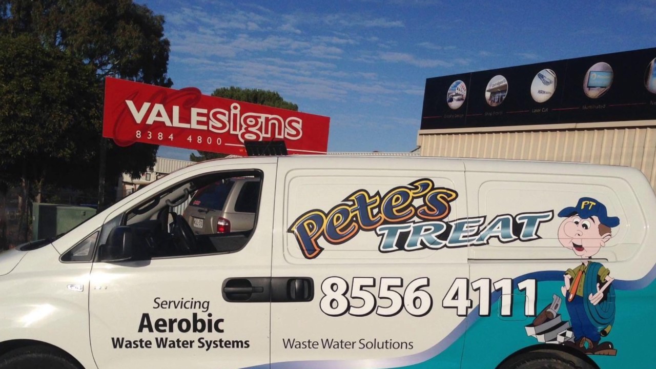 Vale Signs - Sign Writer Lonsdale - YouTube