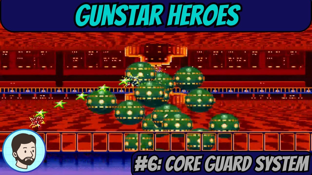 Gunstar Heroes (Mega Drive) - Part 6: Core Guard System - YouTube