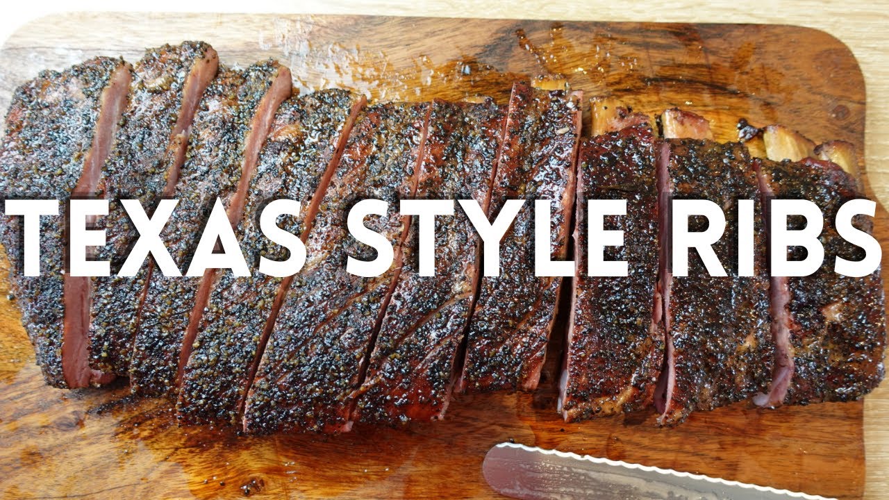 Texas Style Ribs - YouTube