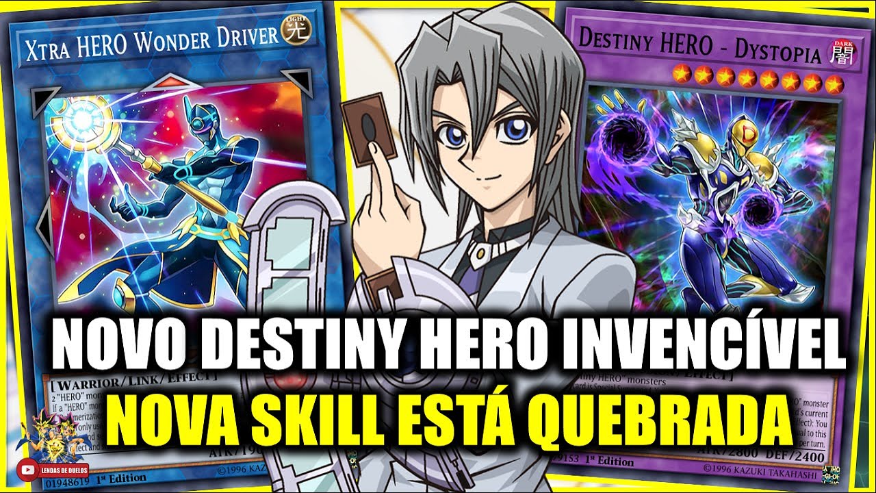 DECK META F2P: DESTINY HERO ATUALIZADO 2023 NO YUGIOH DUEL LINKS - YouTube