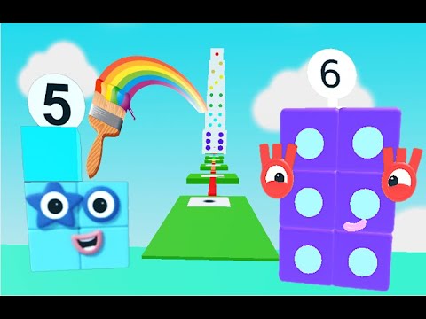 Numberblocks Paint and Color Game | Roblox - YouTube