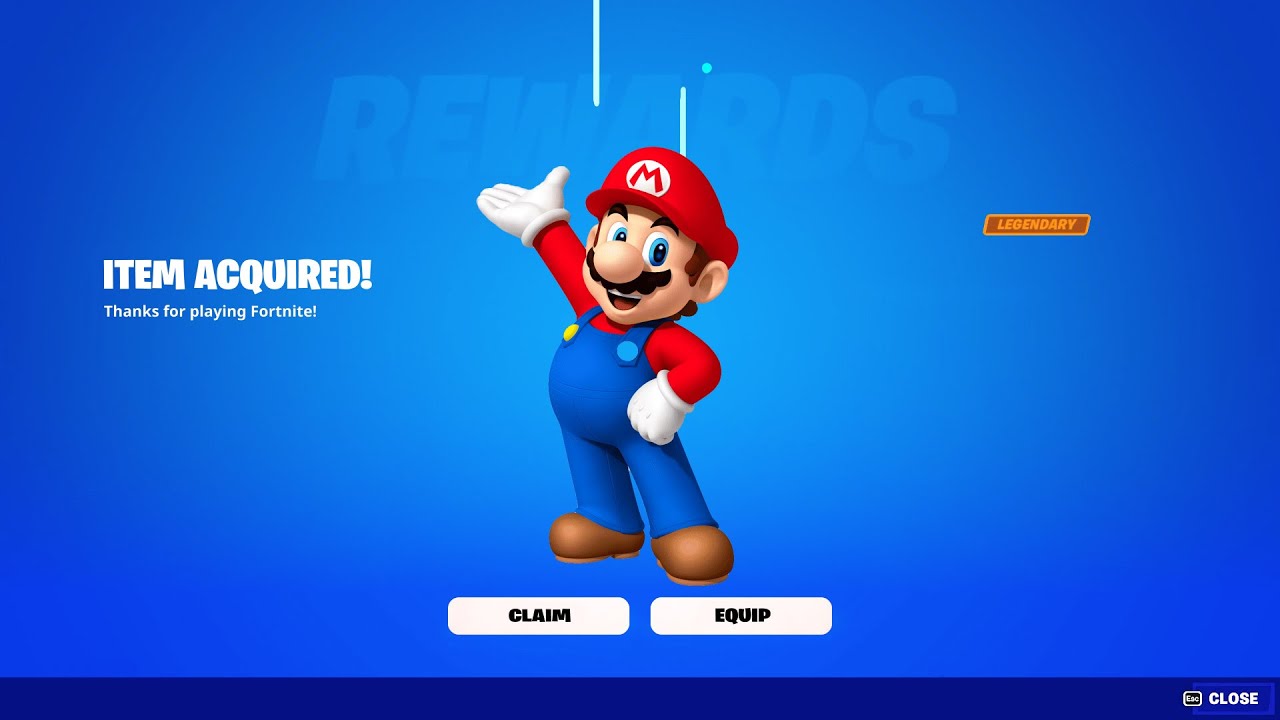 Mario in Fortnite? 😍 - YouTube