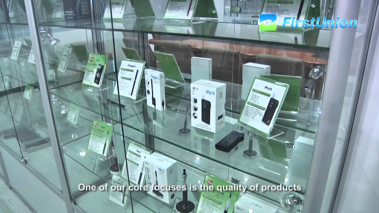 FirstUnion E-cigarette - The Largest Electronic Cigarette Supplier in the World - YouTube