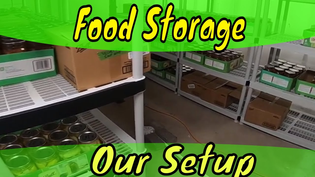 Our Food Storage Systems September 7th 2018 - YouTube