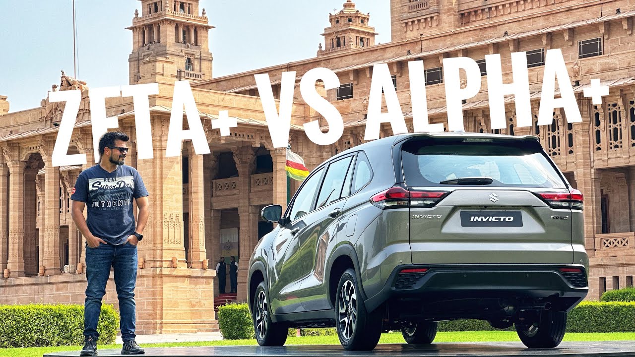 Maruti Suzuki Invicto Zeta+ VS Alpha+ | All The Differences | Which One ...