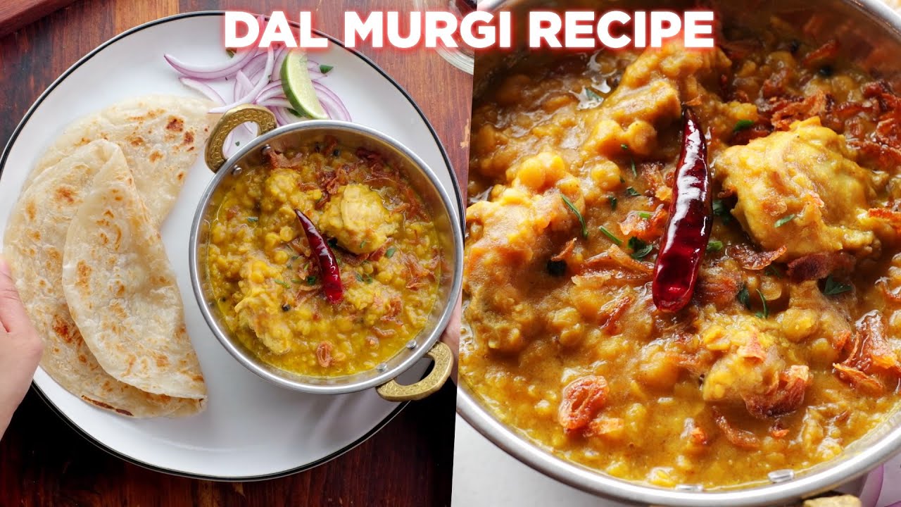 Mouthwatering Dal Murgi Recipe | Chana Chicken Curry - YouTube
