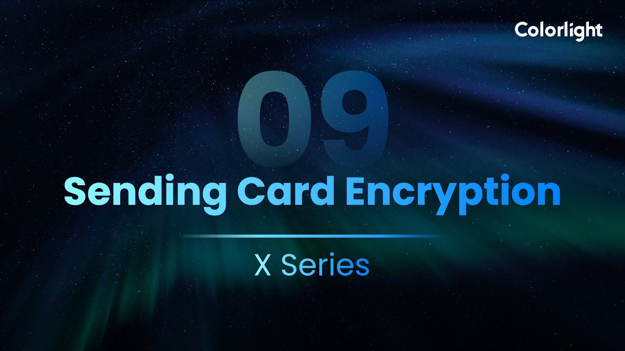 X Series - EP09 Sending Card Encryption - YouTube
