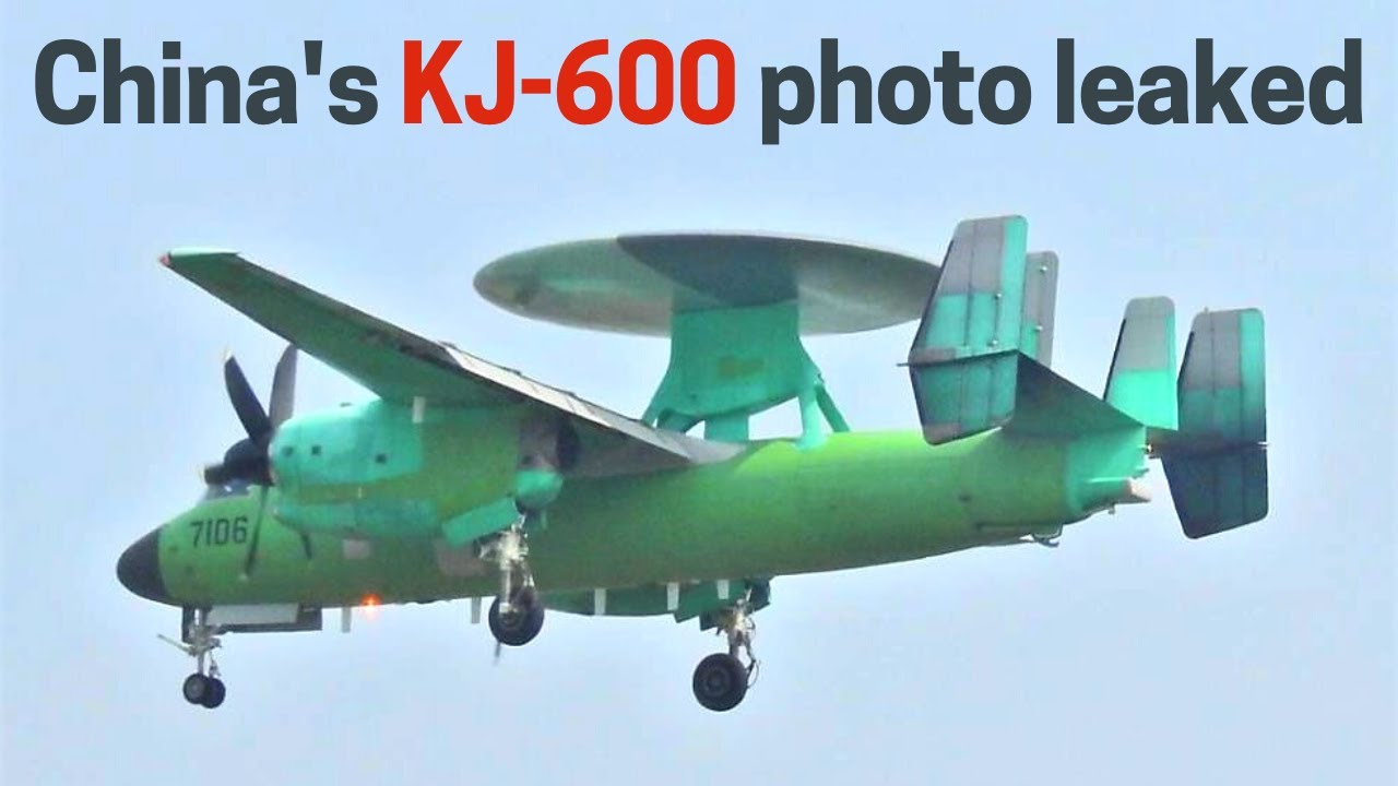 China's KJ-600 photo leaked! The first Chinese Navy Early Warning ...