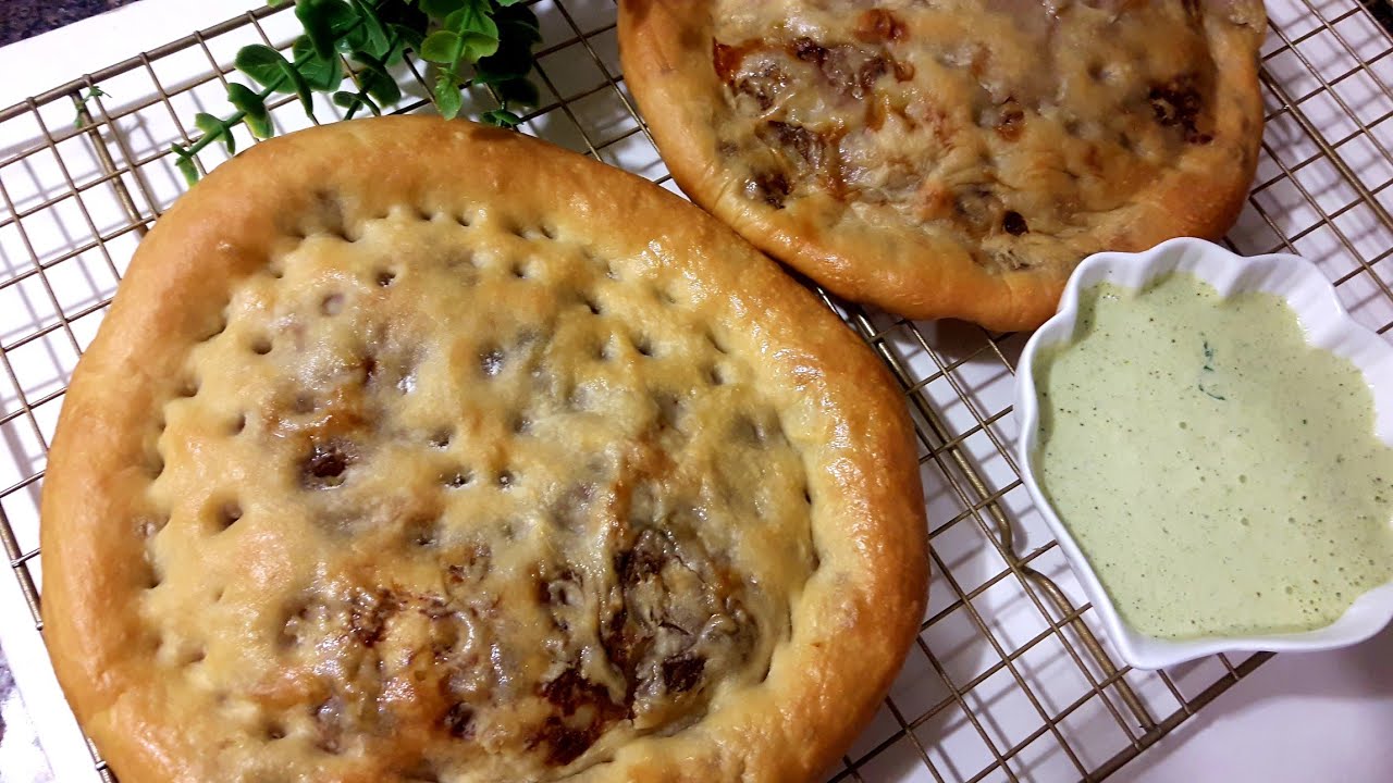 Ground beef flat bread | keema naan | easy dinner recipes made with ...