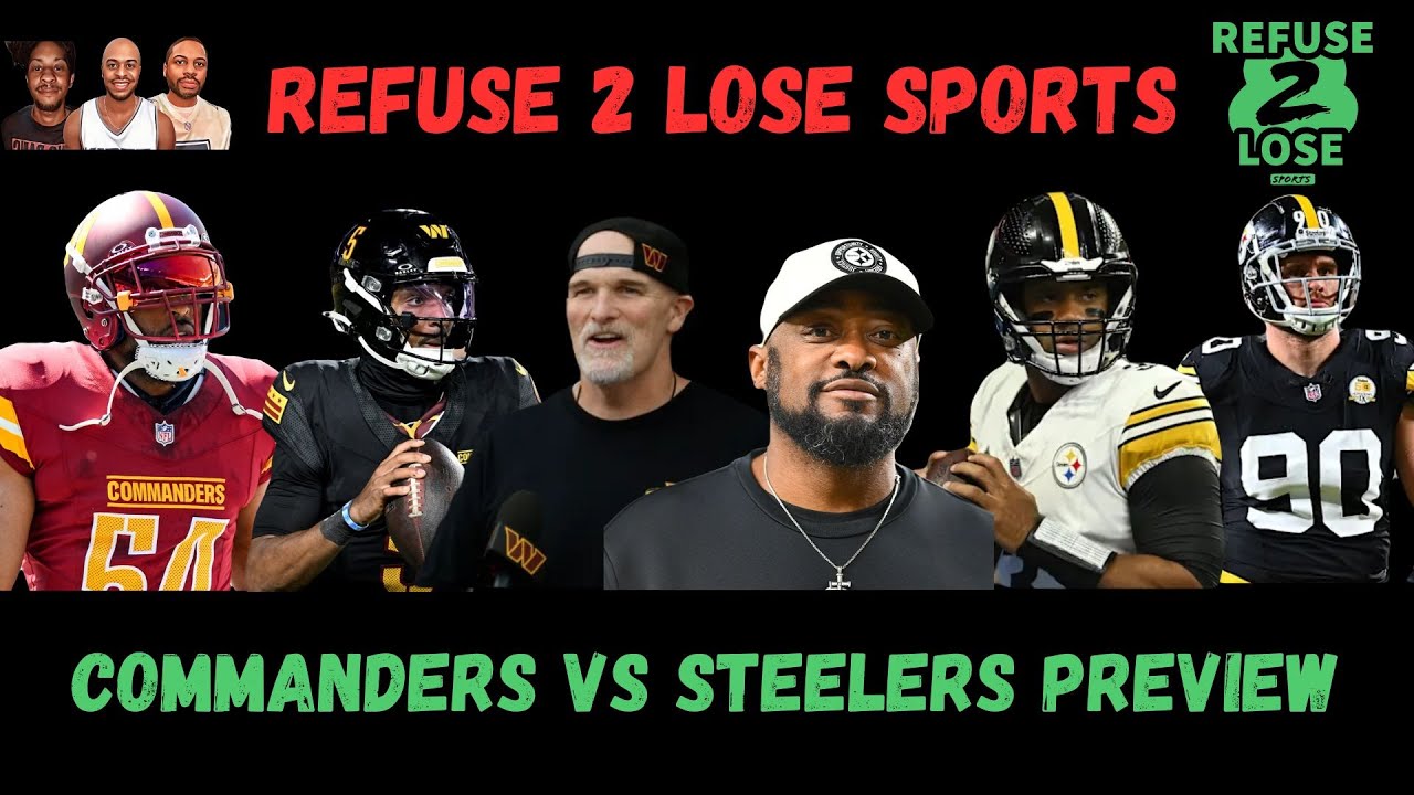 Washington Commanders vs Pittsburgh Steelers Preview! - YouTube