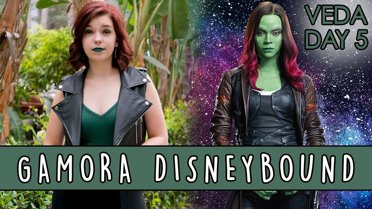 Gamora from Guardians of the Galaxy Disneybound | SoundProofLiz - YouTube