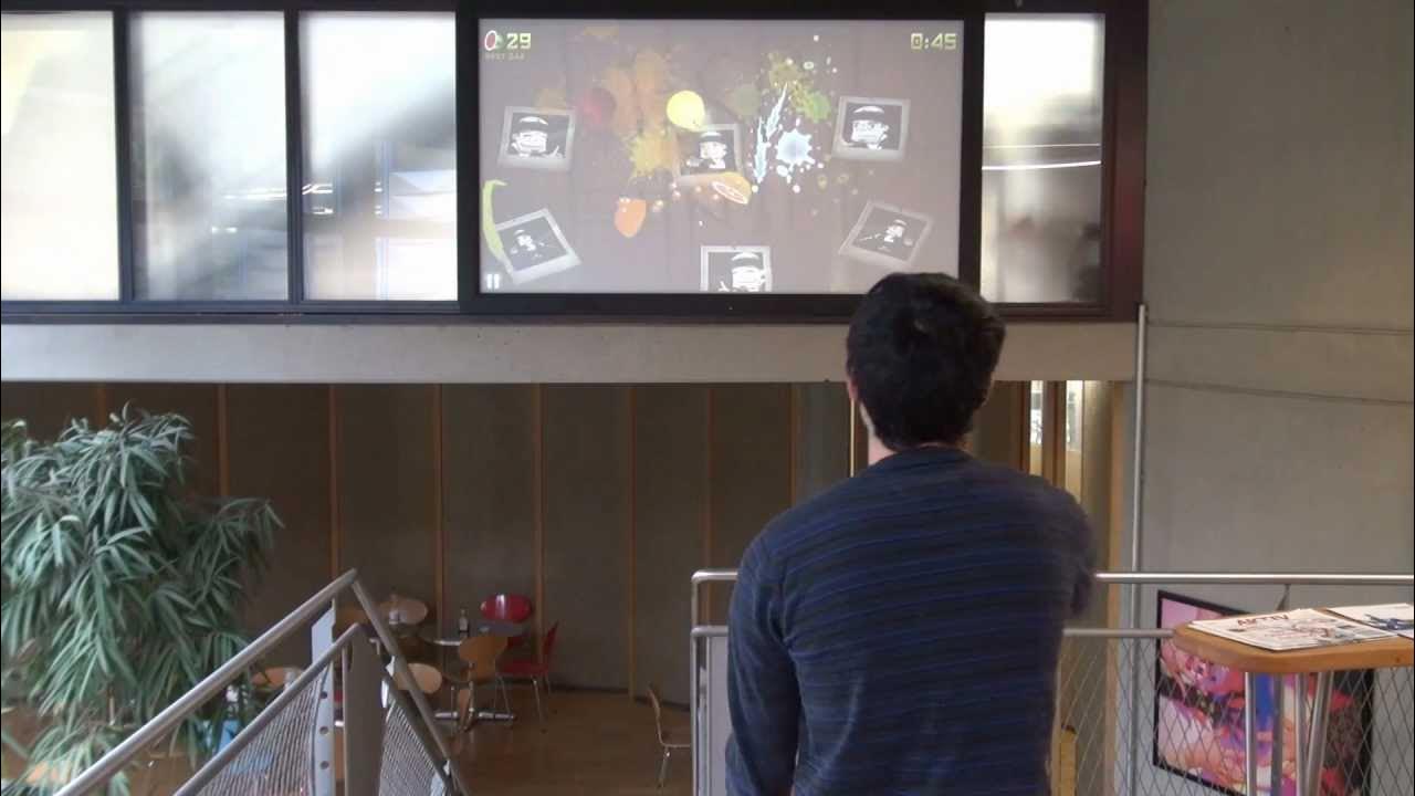 Kinect - Gesture recognition demo - YouTube