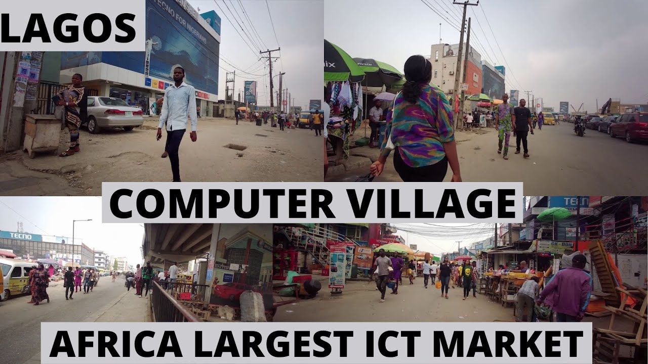 Africa's Largest Mobile and Electronics Market, Ikeja Computer Village ...