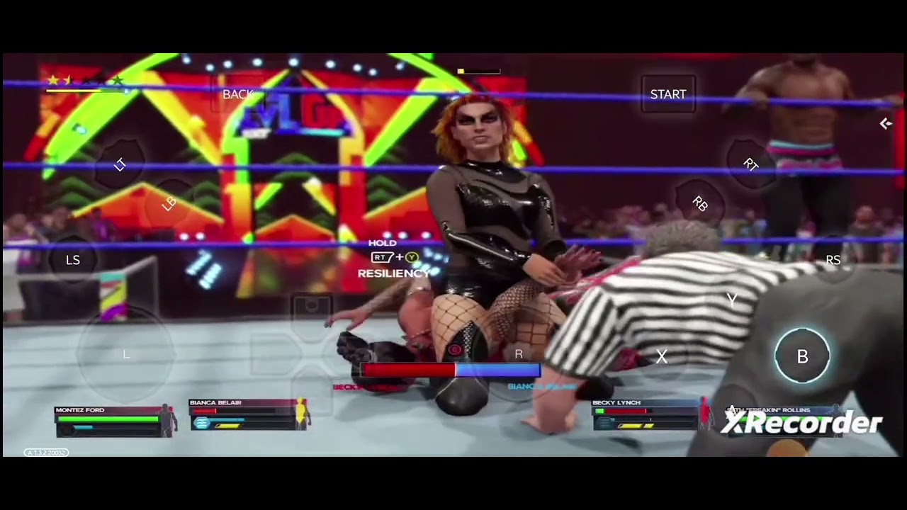 BIANCA BELAIR AND MONTEZ FORD VS BECKY LYNCH AND SETH ROLLINS # ...